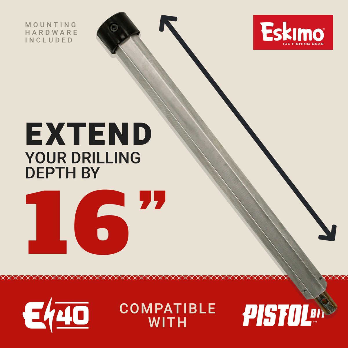 Hex Auger Extensions